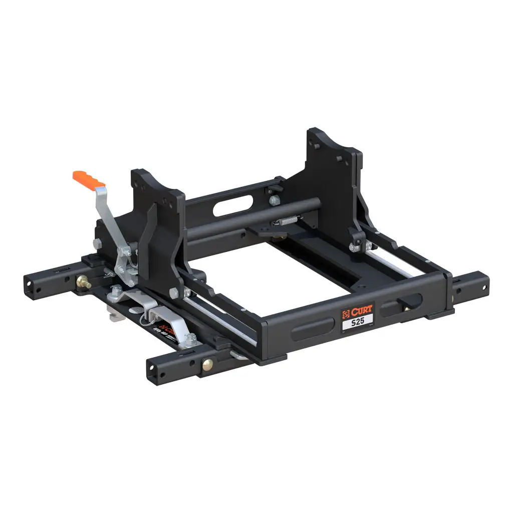 S25 5th Wheel Slider w/ Puck System Adapter with Rails, Select Chevy ...