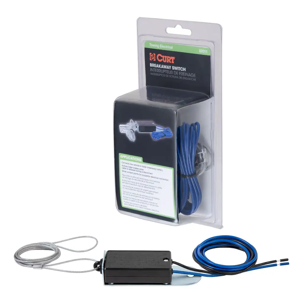 Breakaway Switch (Packaged) SKU #52011 for $12.51 by CURT Manufacturing