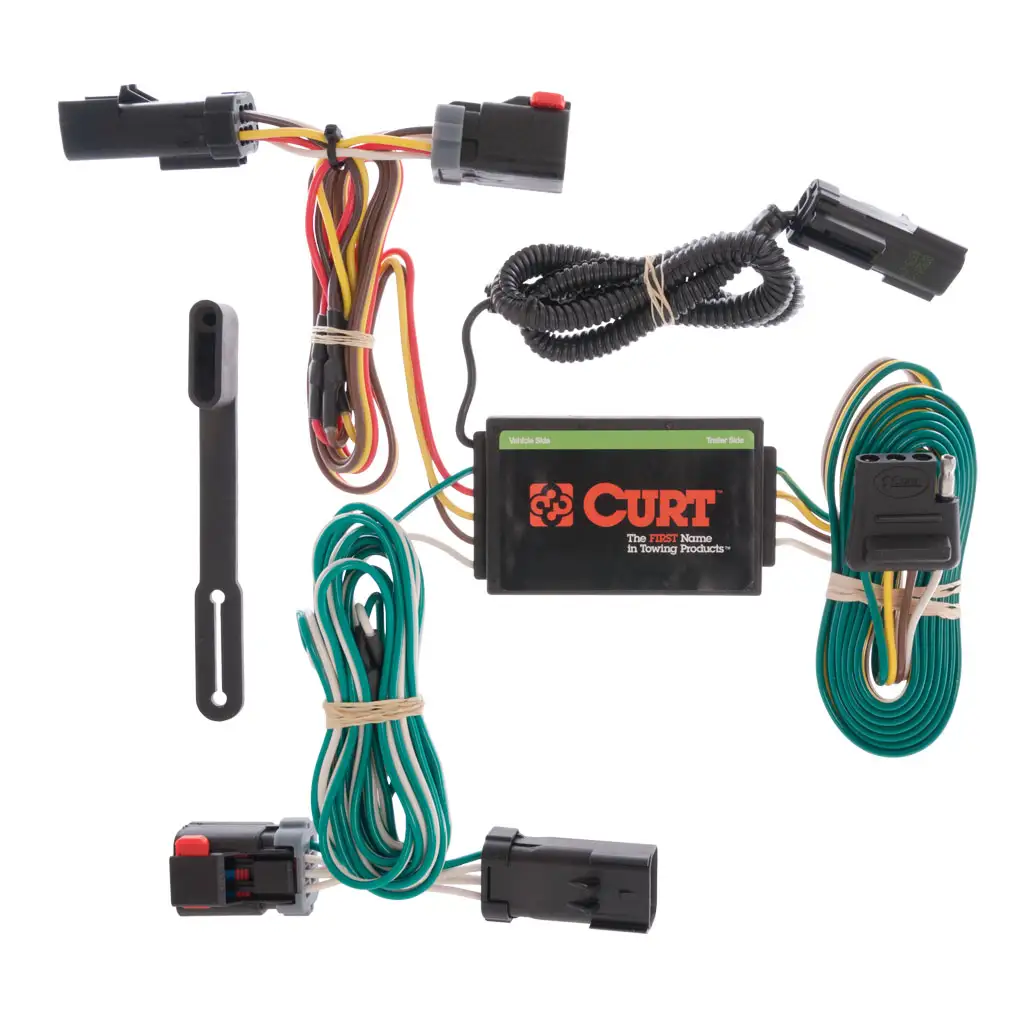 Custom Wiring Harness, 4-Way Flat Output, Select Chrysler Pacifica SKU ...