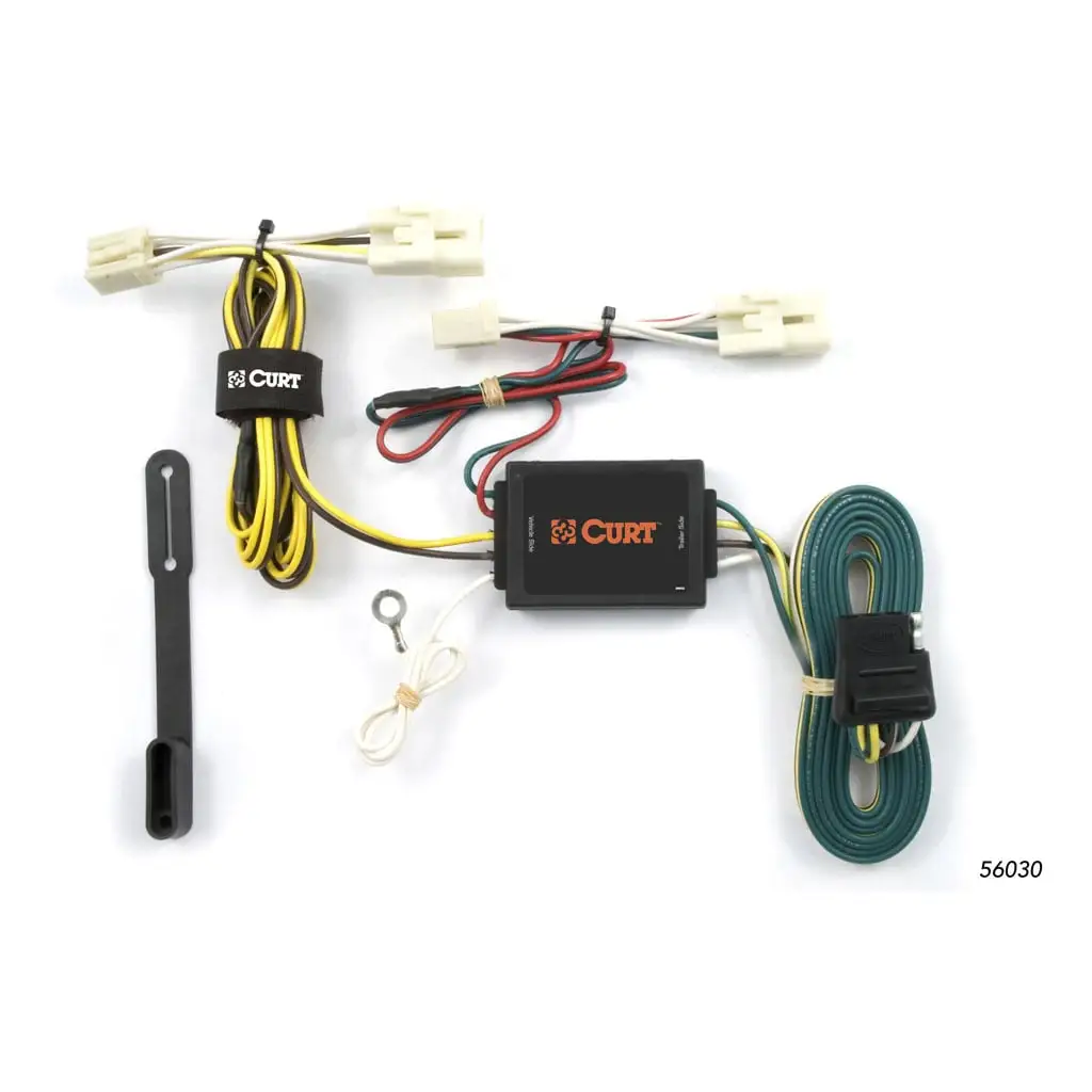 Custom Wiring Harness (4-Way Flat Output) SKU #56030 for $49.96 by CURT ...