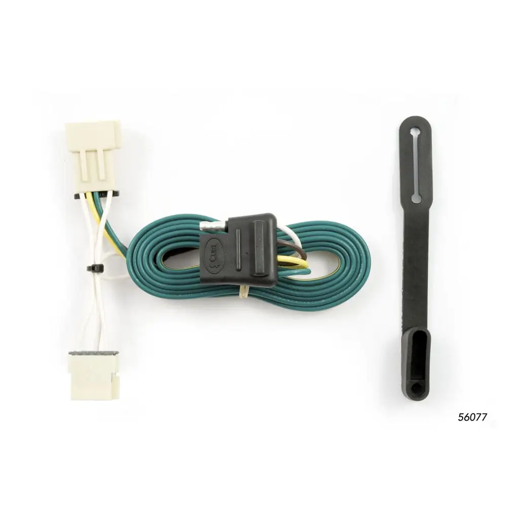 Custom Wiring Harness (4-Way Flat Output) SKU #56077 for $20.26 by CURT ...