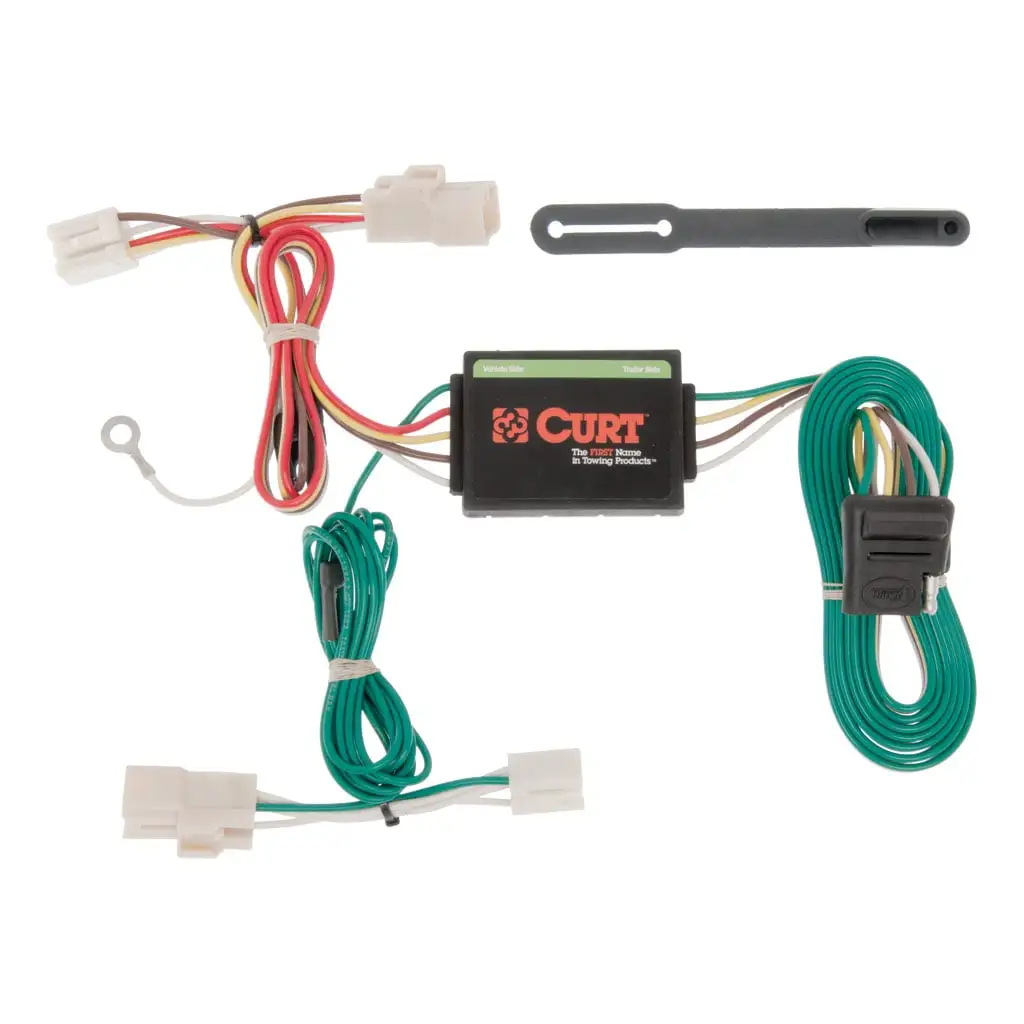 Custom Wiring Harness (4-Way Flat Output) SKU #56149 for $54.02 by CURT ...