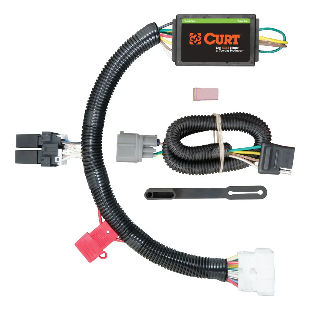 Custom Wiring Connector, 4-Way Flat Output, Select Honda Pilot SKU ...