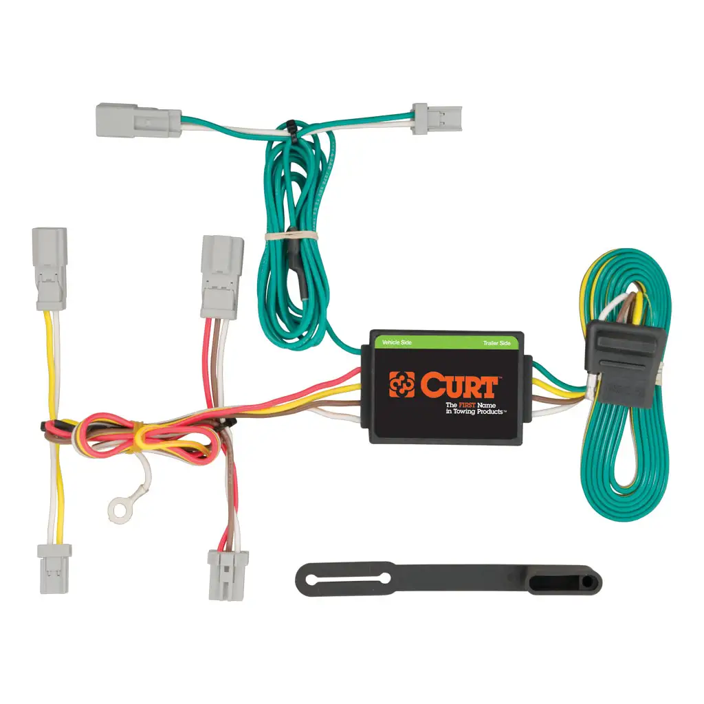 Custom Wiring Harness (4-Way Flat Output) SKU #56231 for $47.57 by CURT ...
