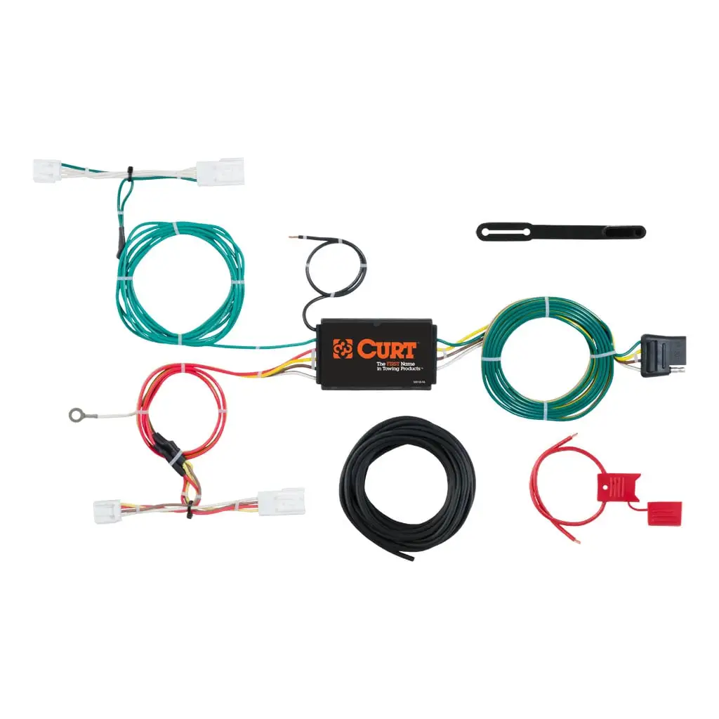 Custom Wiring Harness, 4-Way Flat Output, Select Lexus NX200t, NX300h ...