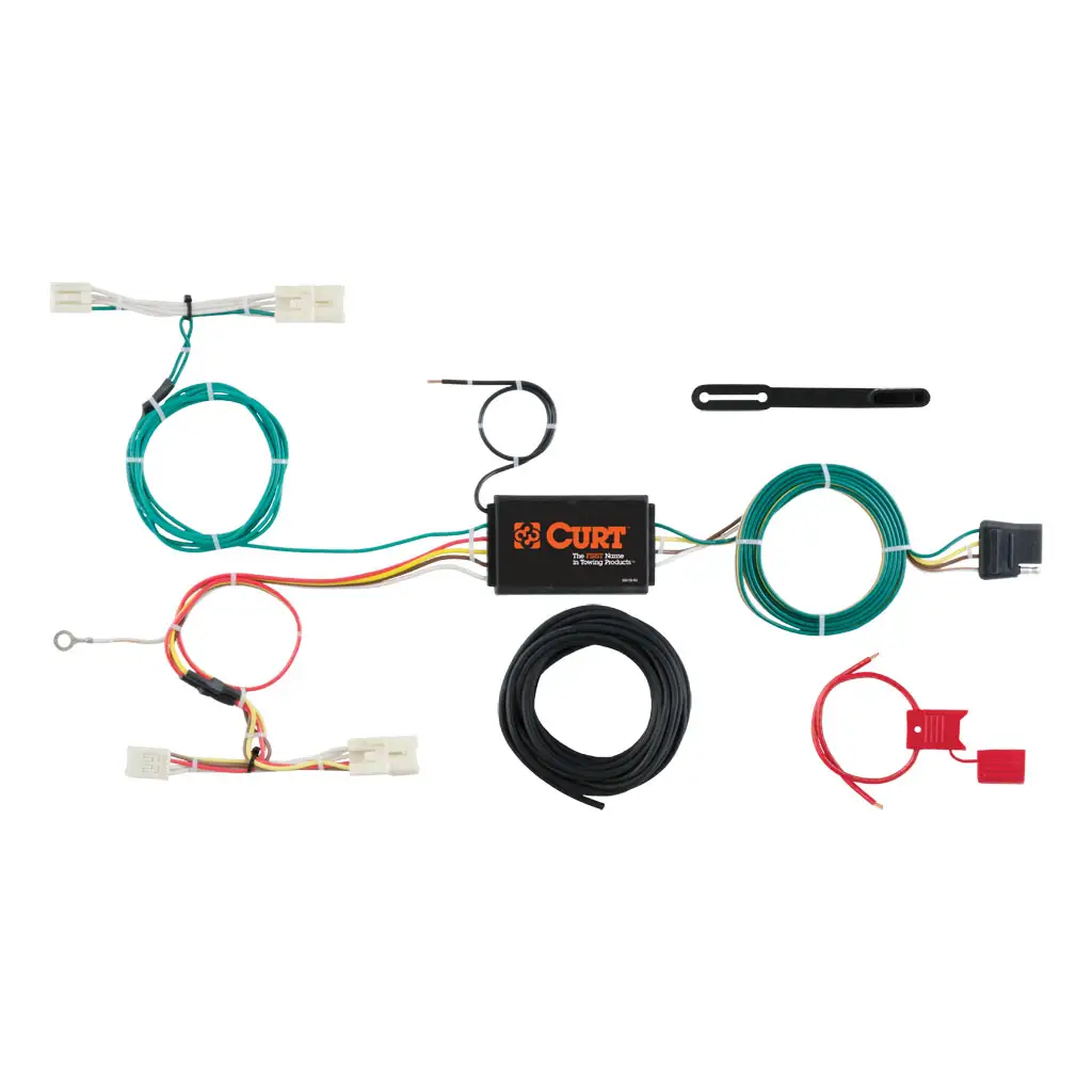 Custom Wiring Harness, 4-Way Flat Output, Select Hyundai Elantra Sedan ...