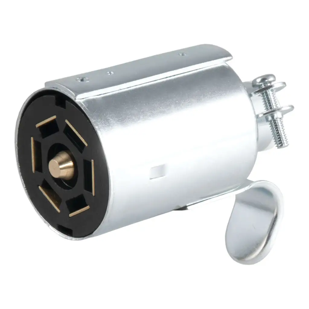 7-Way RV Blade Connector Plug (Trailer Side, Diecast Metal) SKU #58190 ...