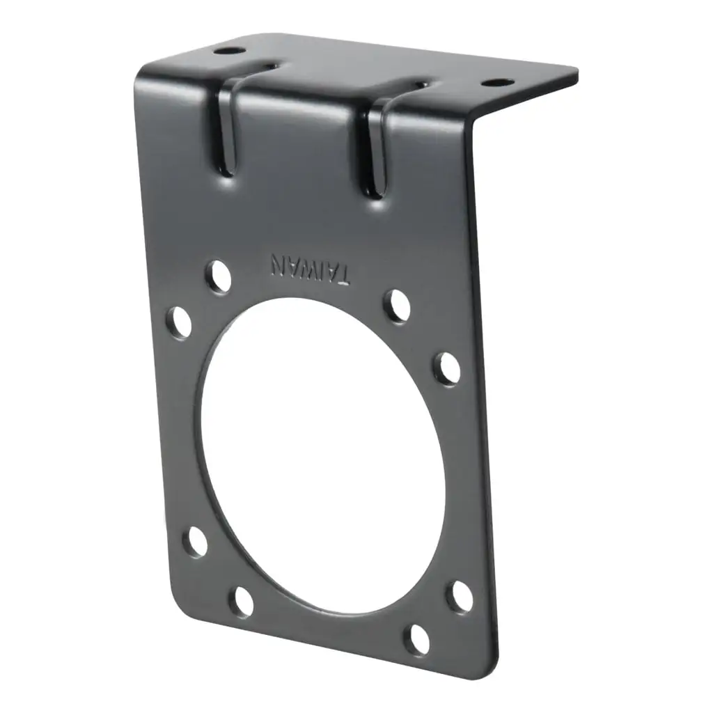 Connector Mounting Bracket for 7-Way RV Blade (Heavy-Duty, Black) SKU ...
