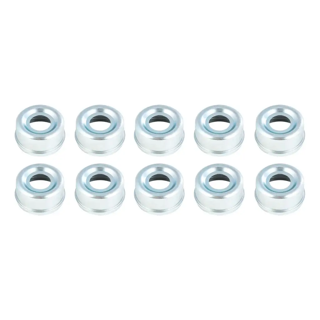 Press-In Dust Cap, 2.72" Diam., 7,000-8,000-lb. Axles, Super Lube, 10 Pack