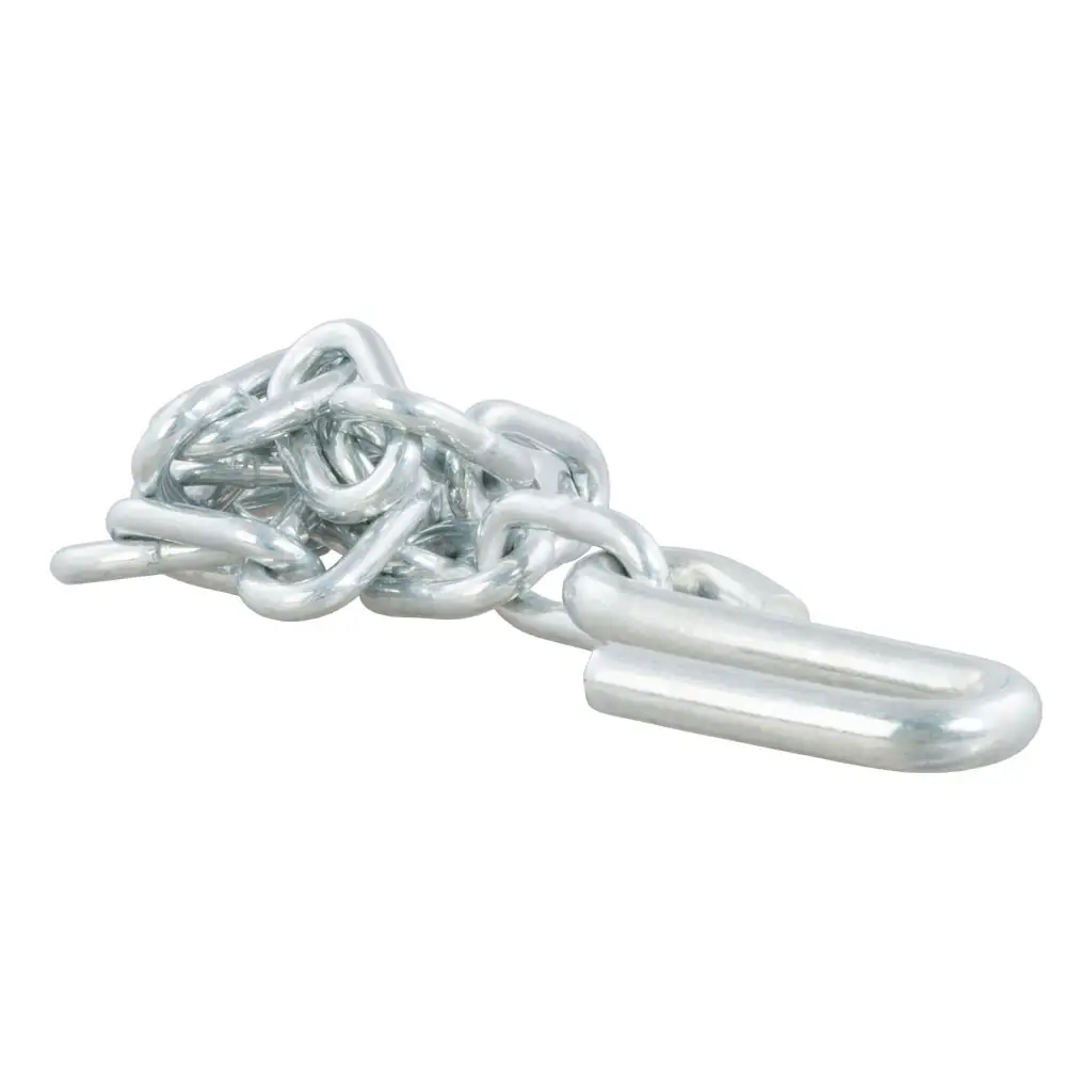 27" Safety Chain with 1 S-Hook (5,000 lbs., Clear Zinc) SKU #80040 for ...